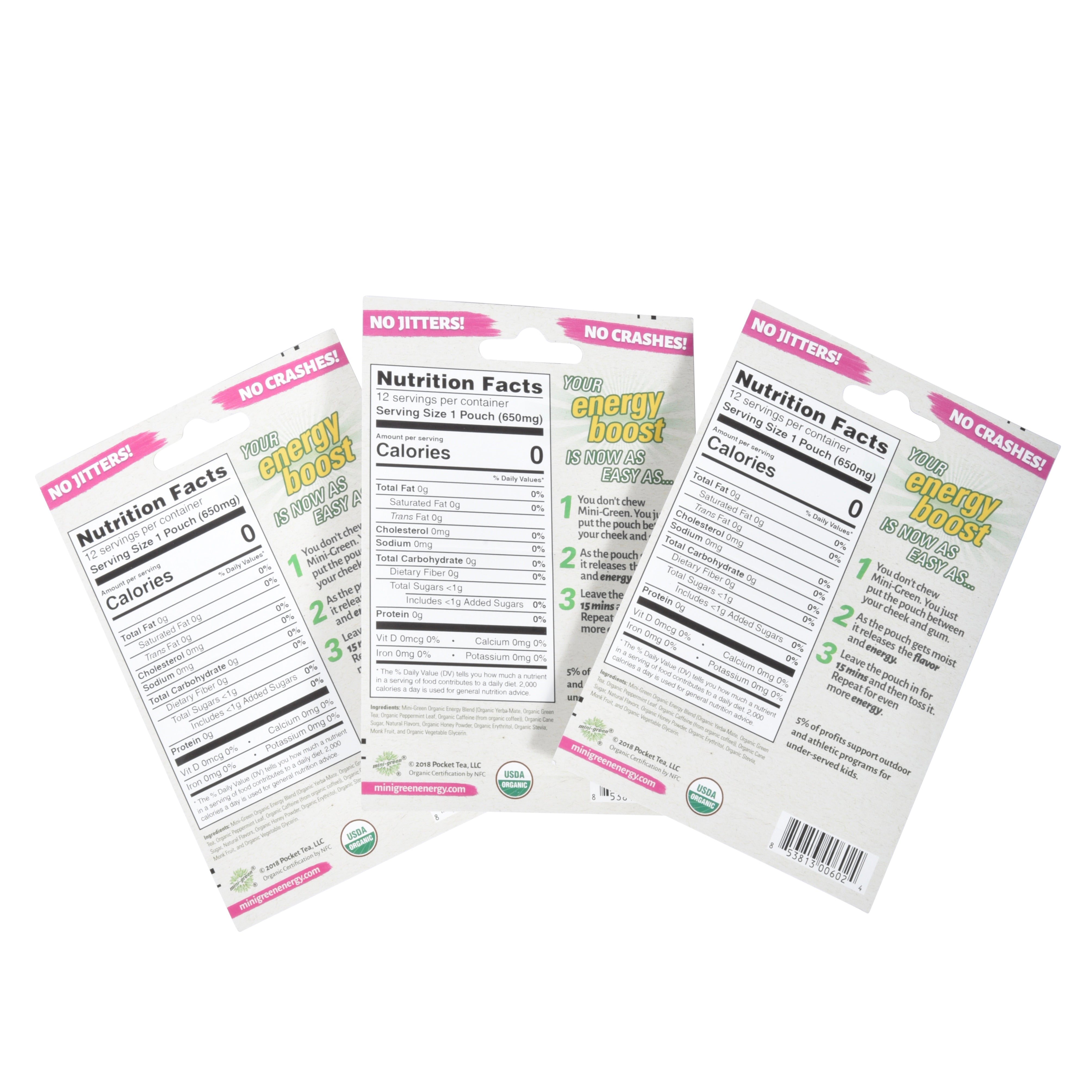 Mini-Green Energy - Mixed Berry (3-Pack) | Mini-Green